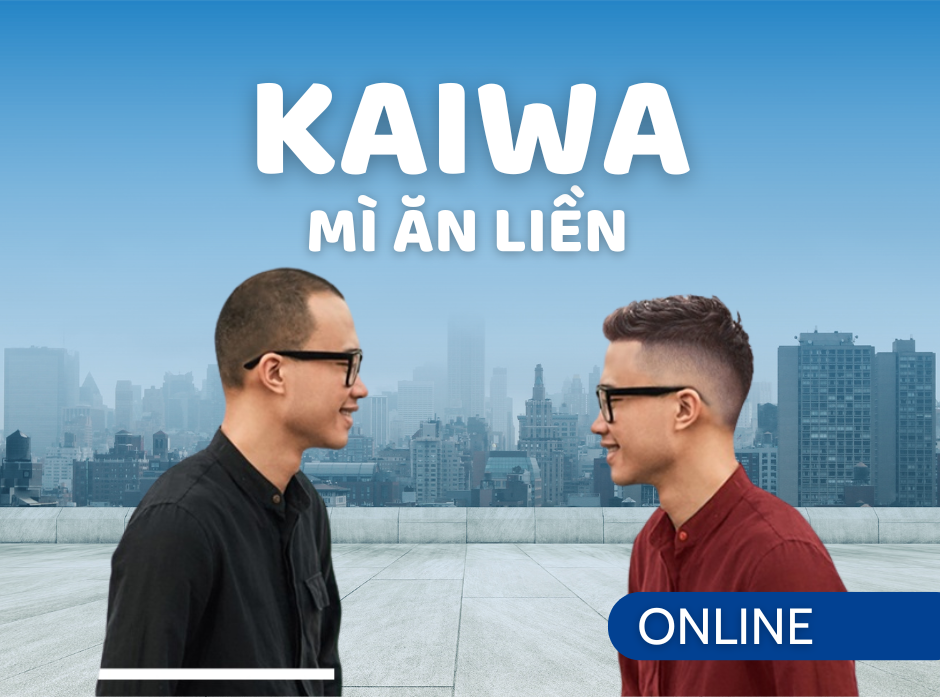 Khóa học Kaiwa tiếng Nhật: mì ăn liền